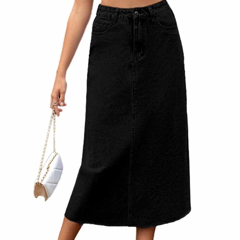 MISS MOLY Women's Maxi Long Denim Skirts | Finds Clothing