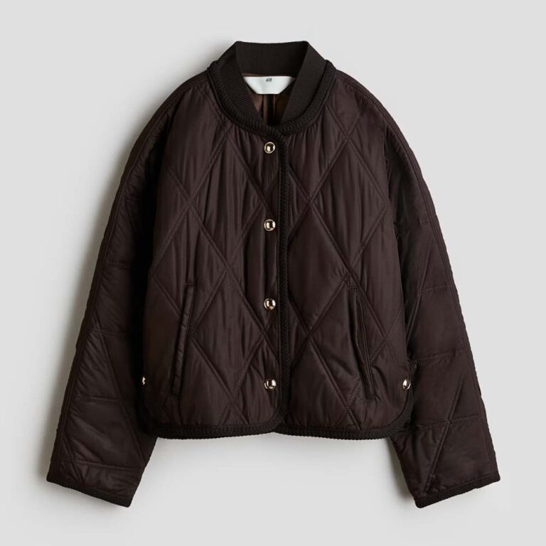 Quilted Jacket Brown | Finds Clothing